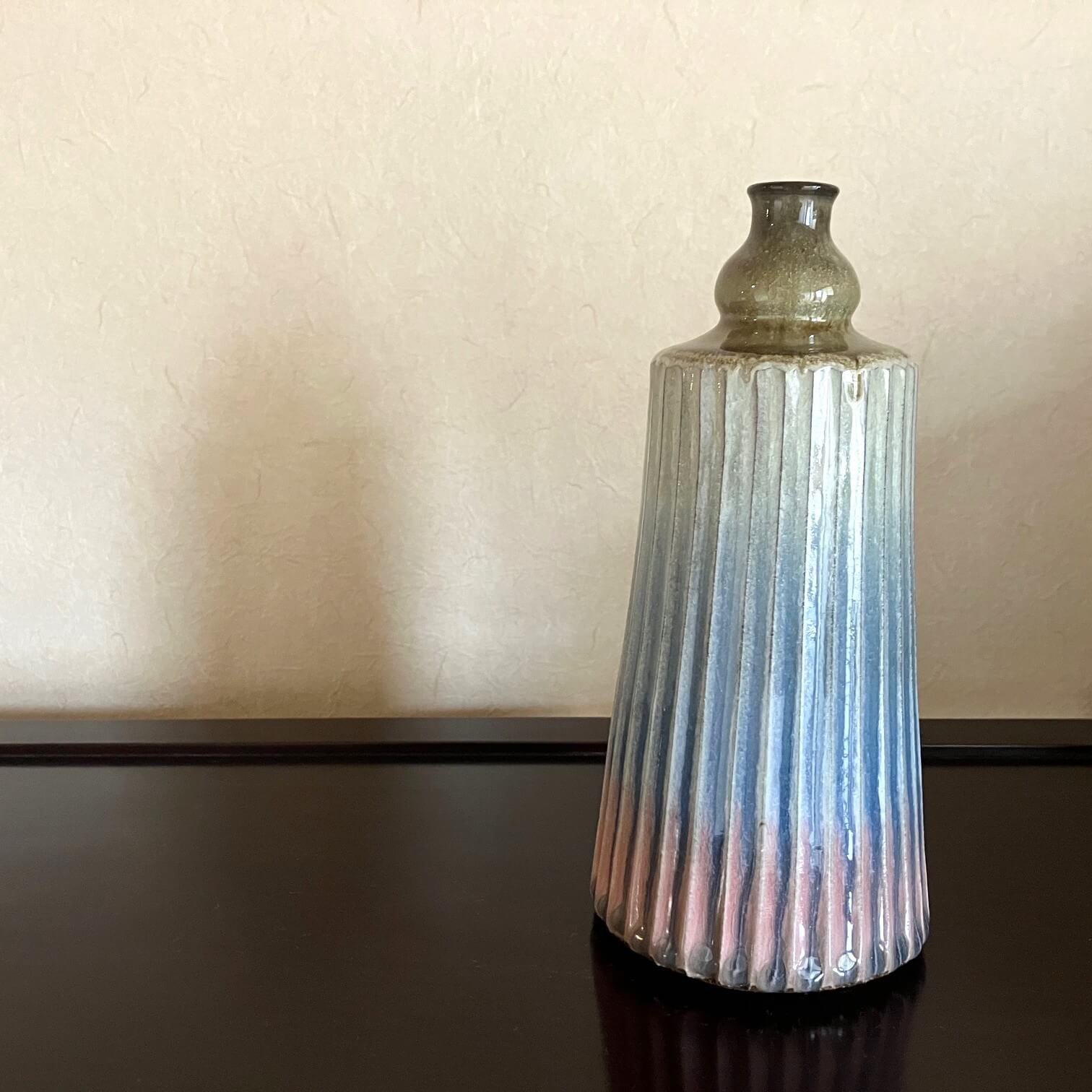 Glazed Flower Base | Sakura Arts & Crafts -Japanese Art Japanese Craft- – Sakura Arts ＆ Crafts