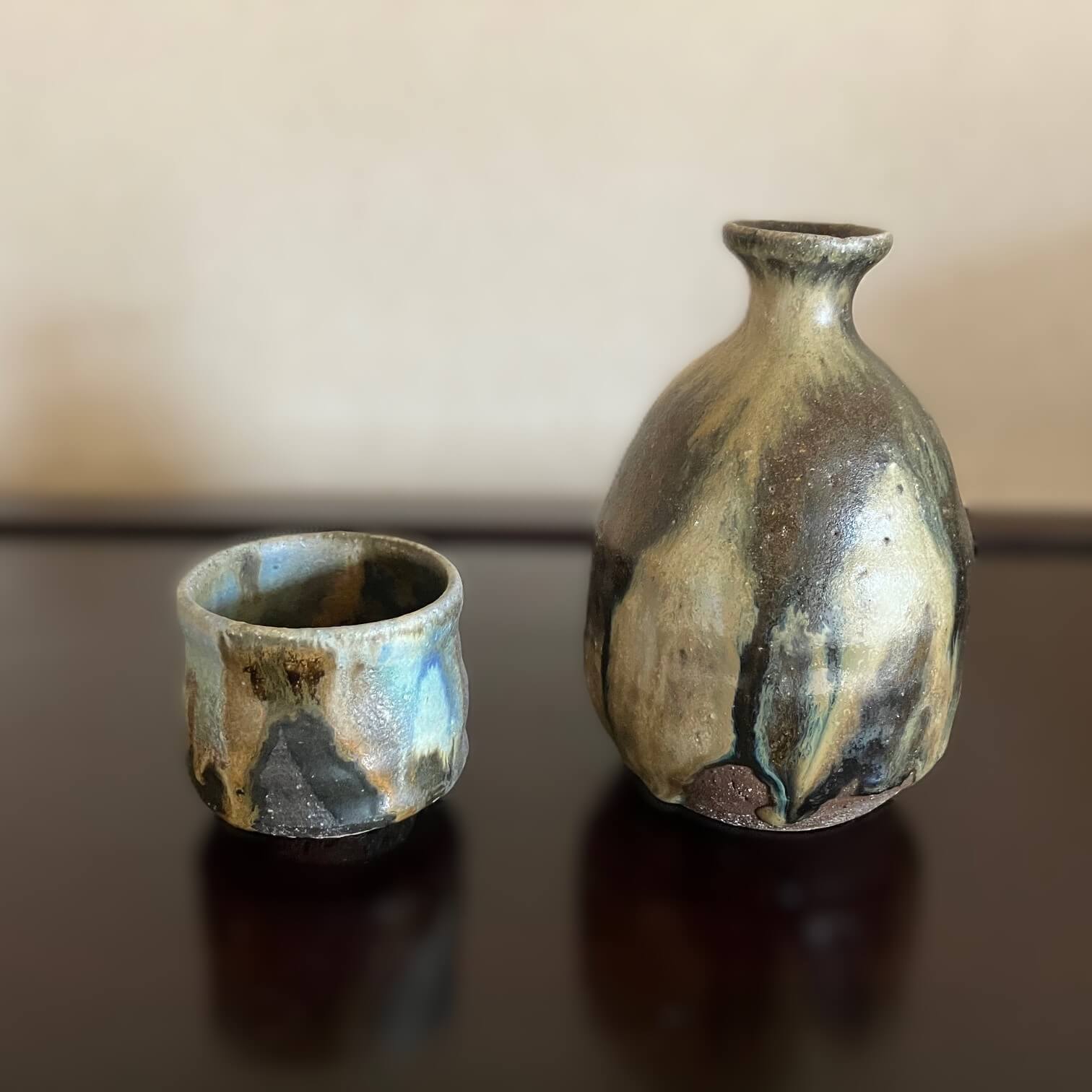 Tanba Sake cup | Sakura Arts & Crafts -Japanese Art Japanese Craft- – Sakura Arts ＆ Crafts